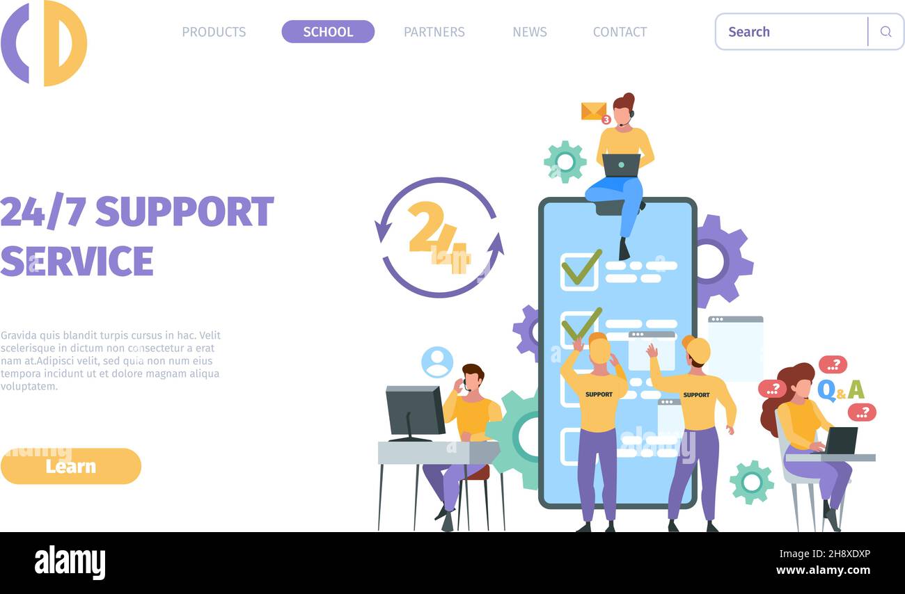 Online help background Stock Vector Images - Alamy