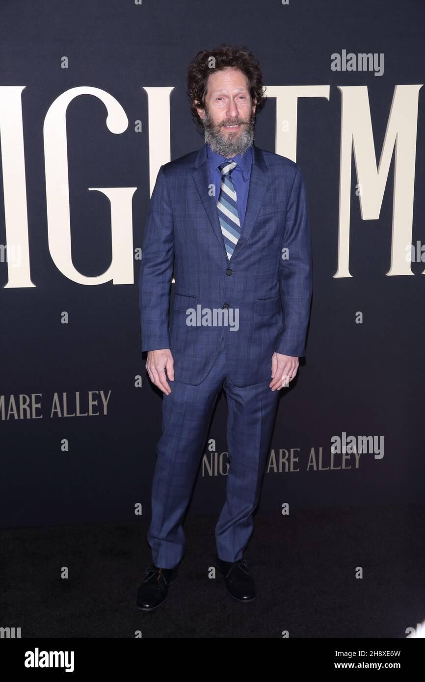 01 December 2021 - New York, New York - Tim Blake Nelson arrive at the ...