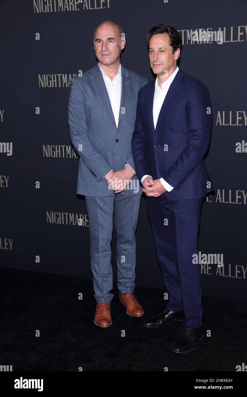01 December 2021 - New York, New York - Matthew Greenfield and David ...