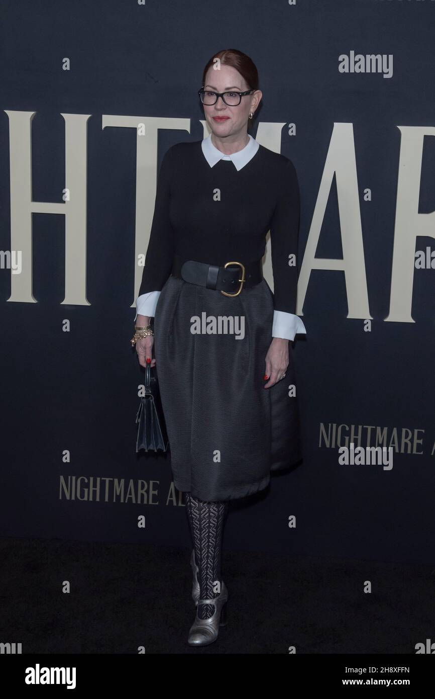 New York, United States. 01st Dec, 2021. Mollly Ringwald attends ...