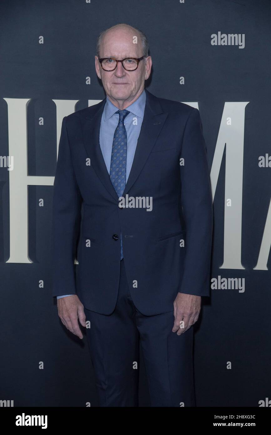NYC, USA - 1 Dec 2021,Richard Jenkins attends "Nightmare Alley" World ...