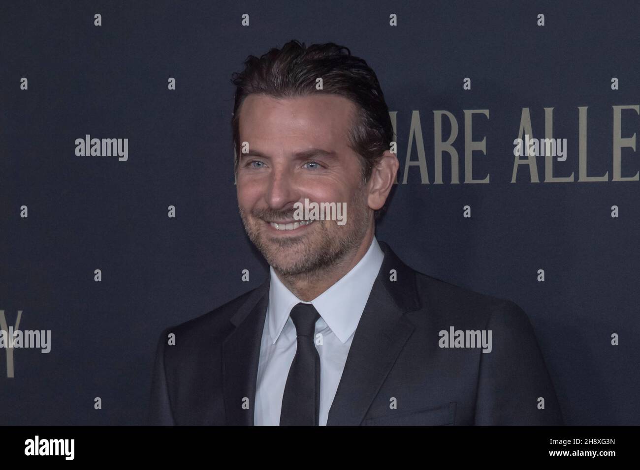 NYC, USA - 1 Dec 2021,Bradley Cooper attends "Nightmare Alley" World ...