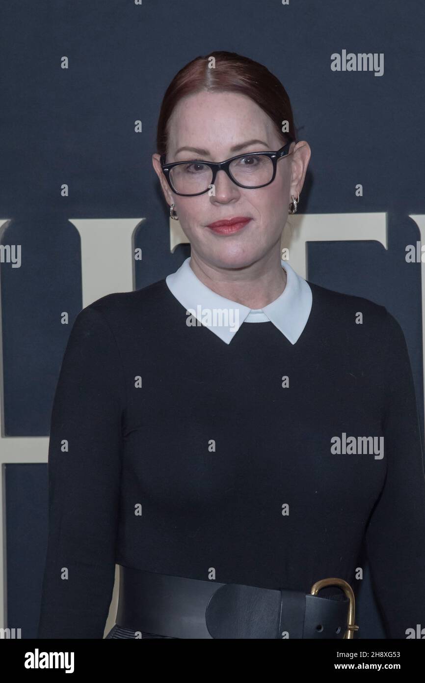 NYC, USA - 1 Dec 2021,Mollly Ringwald attends "Nightmare Alley" World ...