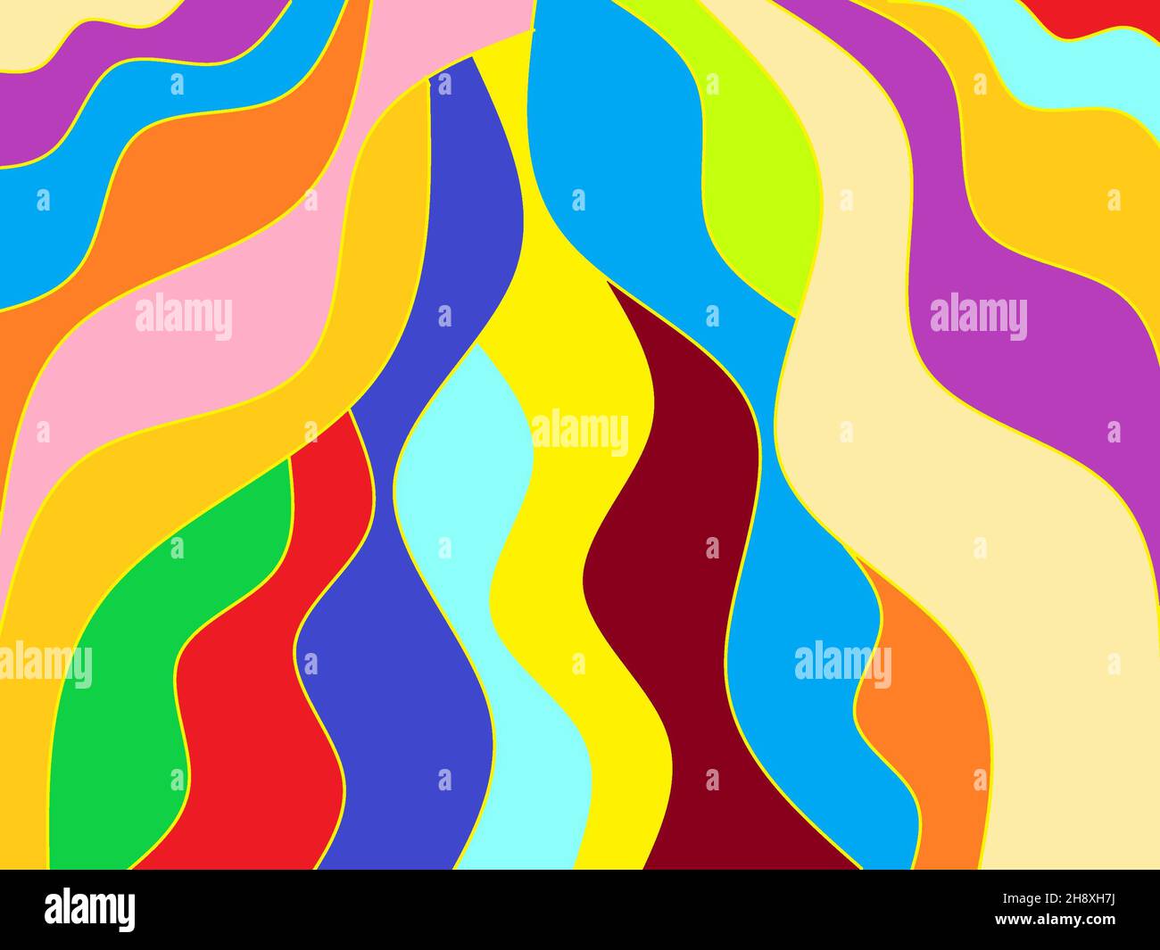 Curvy stripes hi-res stock photography and images - Alamy