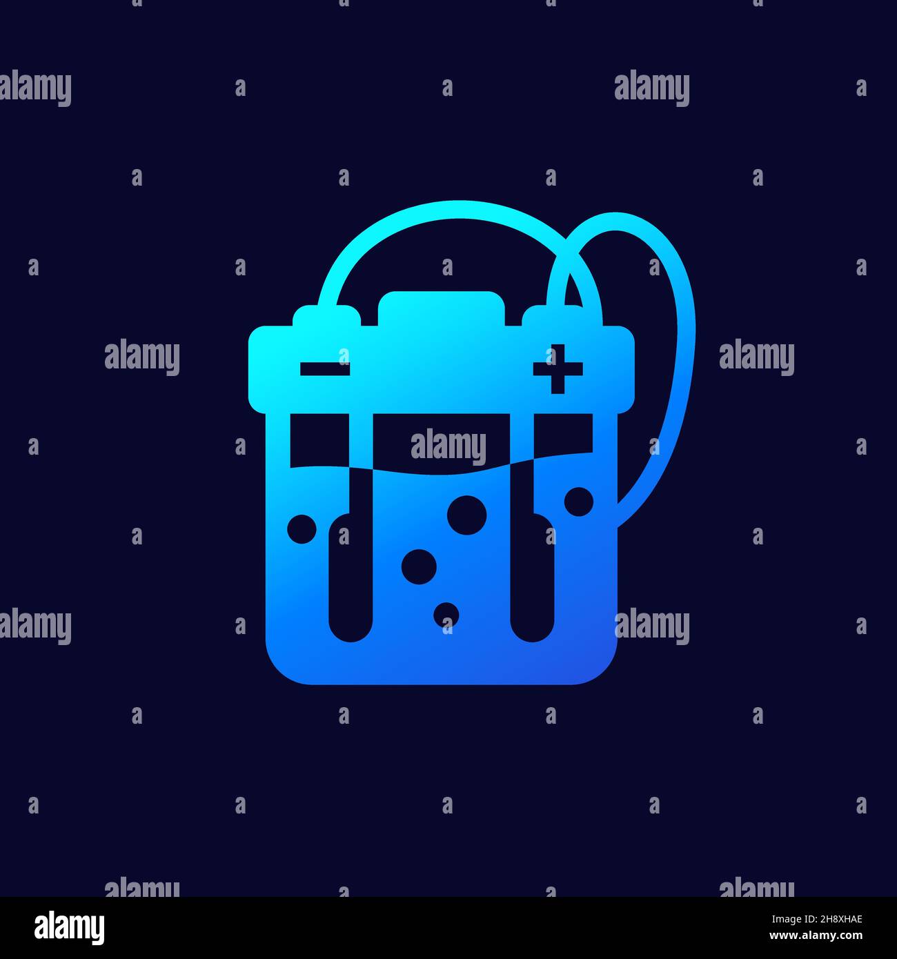 electrolysis icon for web, vector Stock Vector Image & Art - Alamy