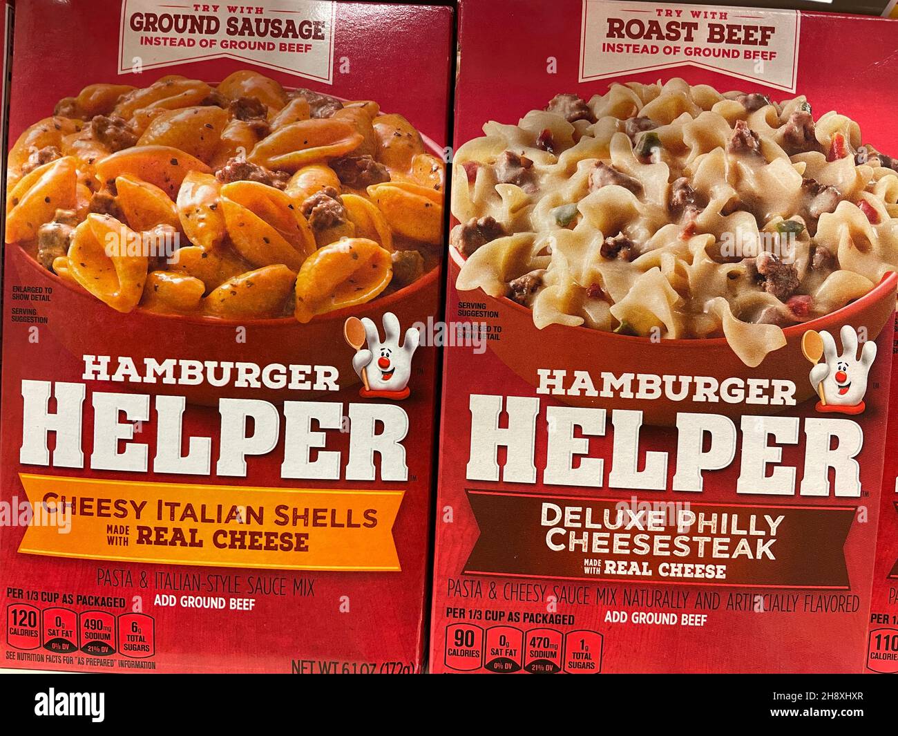 Hamburger helper hi-res stock photography and images - Alamy