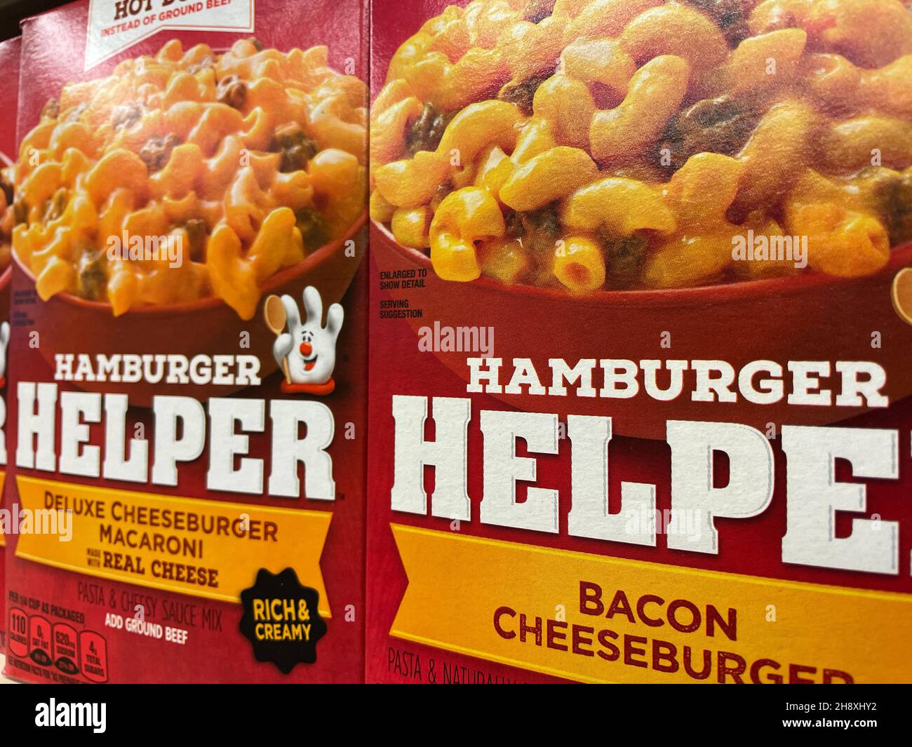 Hamburger helper hi-res stock photography and images - Alamy