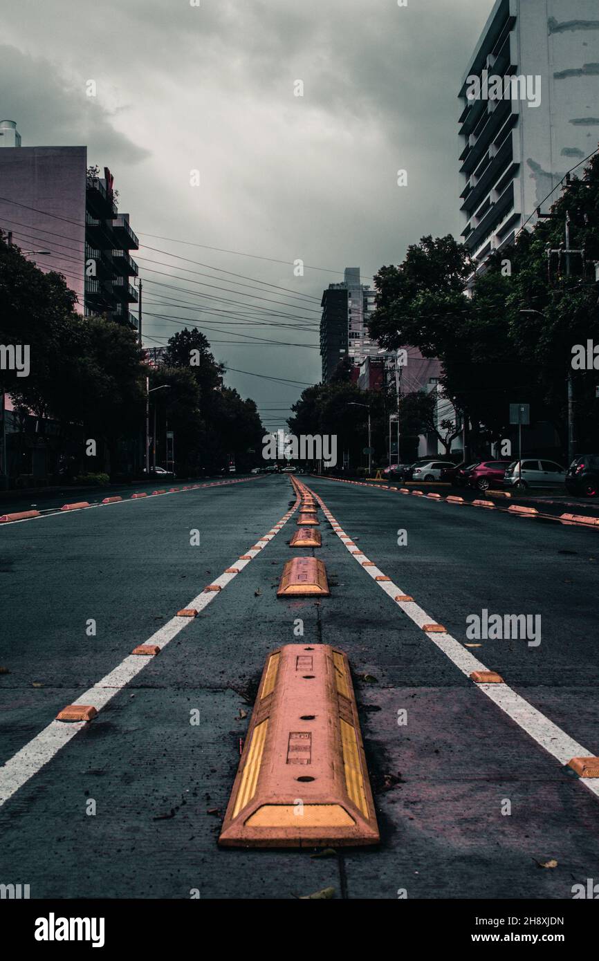 Road reflectors night hi-res stock photography and images - Alamy