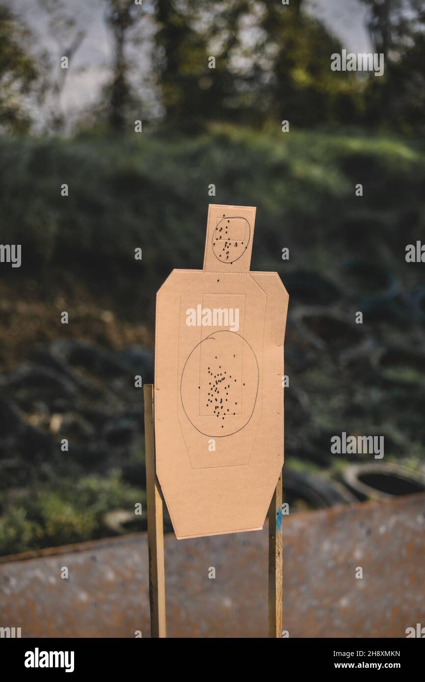 Target Shooting Training Stock Photo - Alamy