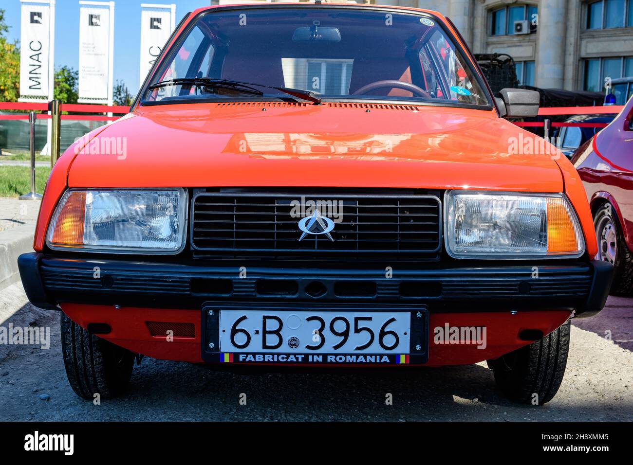 Bucharest, Romania, 2 October 2021: One red Oltcit Special vintage car ...