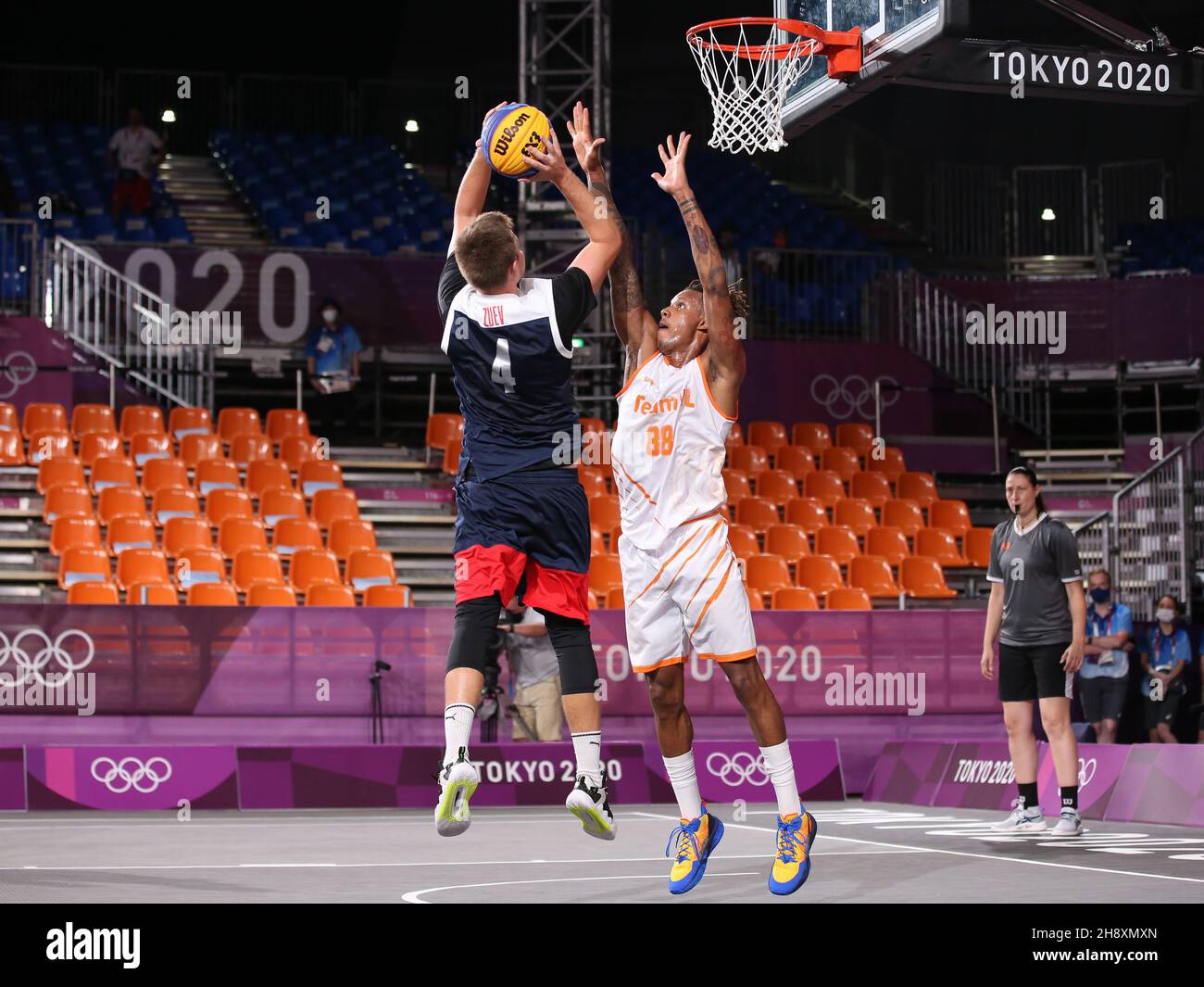 JULY 24th, 2021 - TOKYO, JAPAN: Alexander ZUEV of Russia in action ...