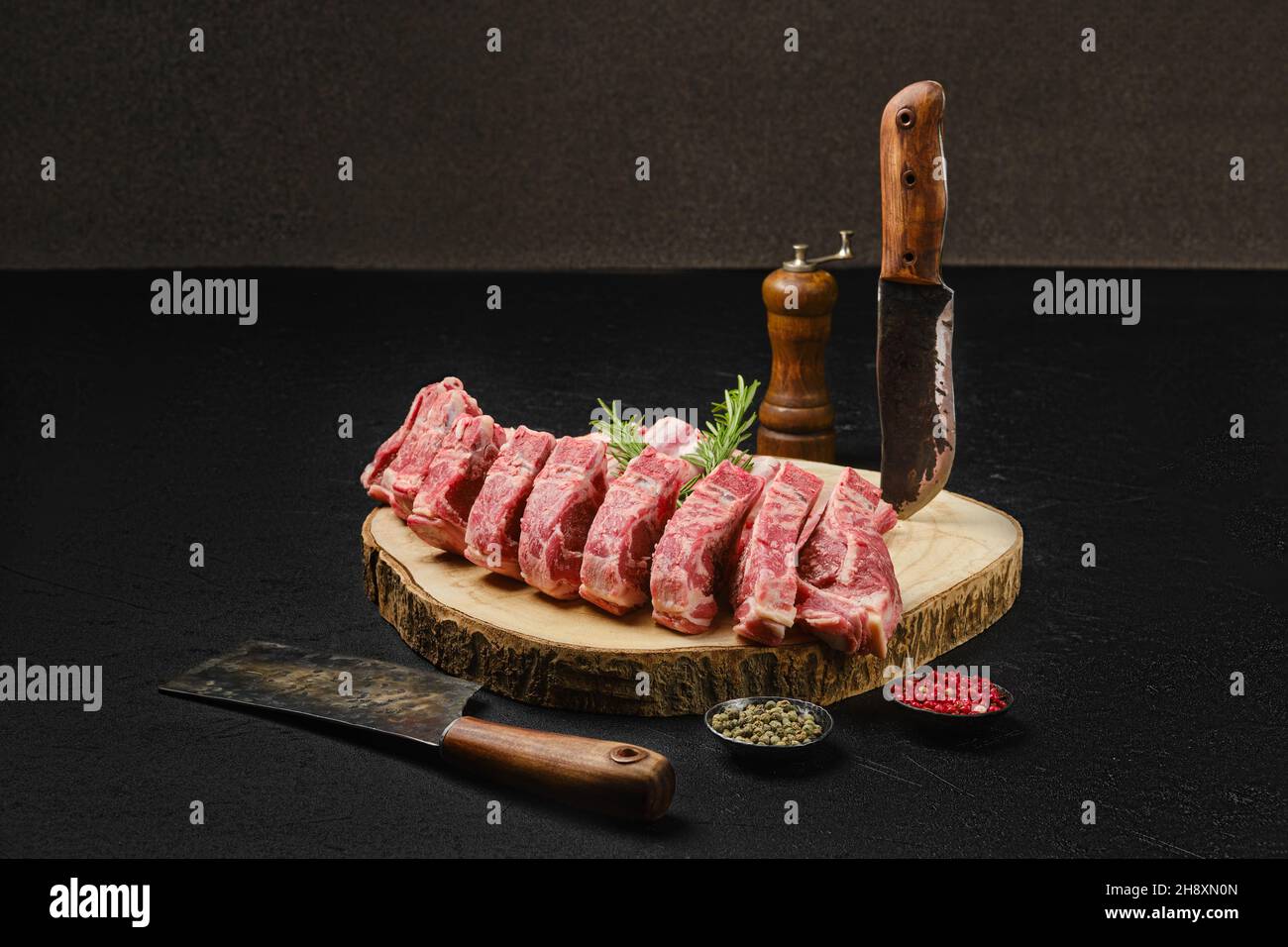 Rib of lamb hi-res stock photography and images - Alamy