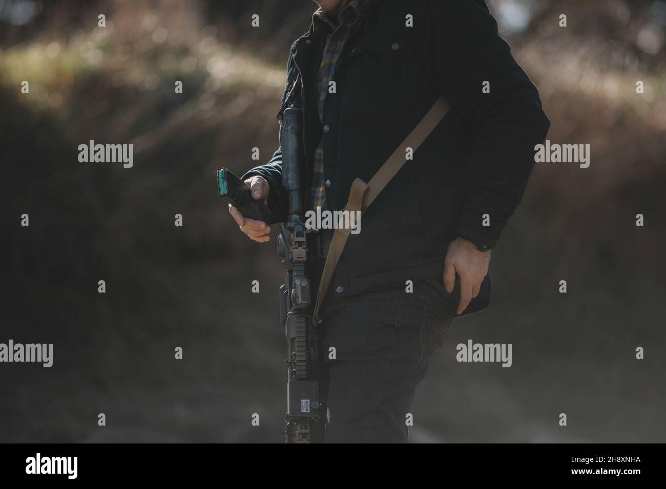 Weapons safety training hi-res stock photography and images - Alamy