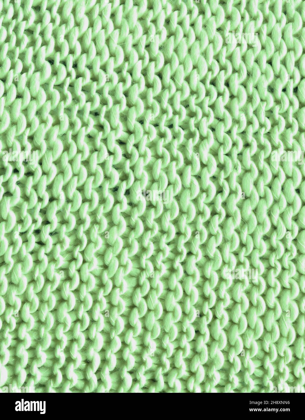 Warm green khaki knitted wool background. Beautiful knitted wool ...