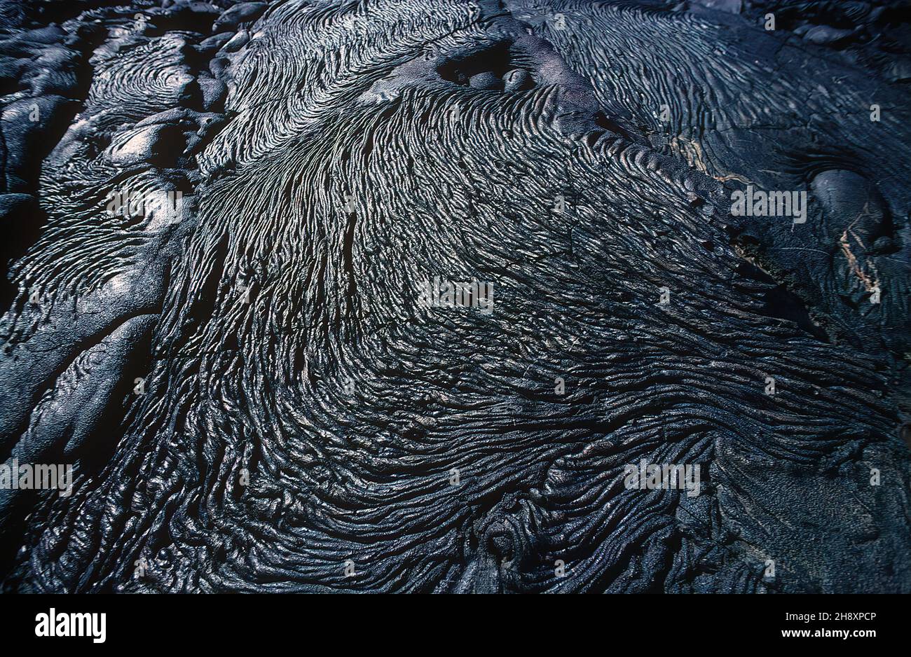 lava formation on Santiago Island in the Galapagos Archipelago, Ecuador ...