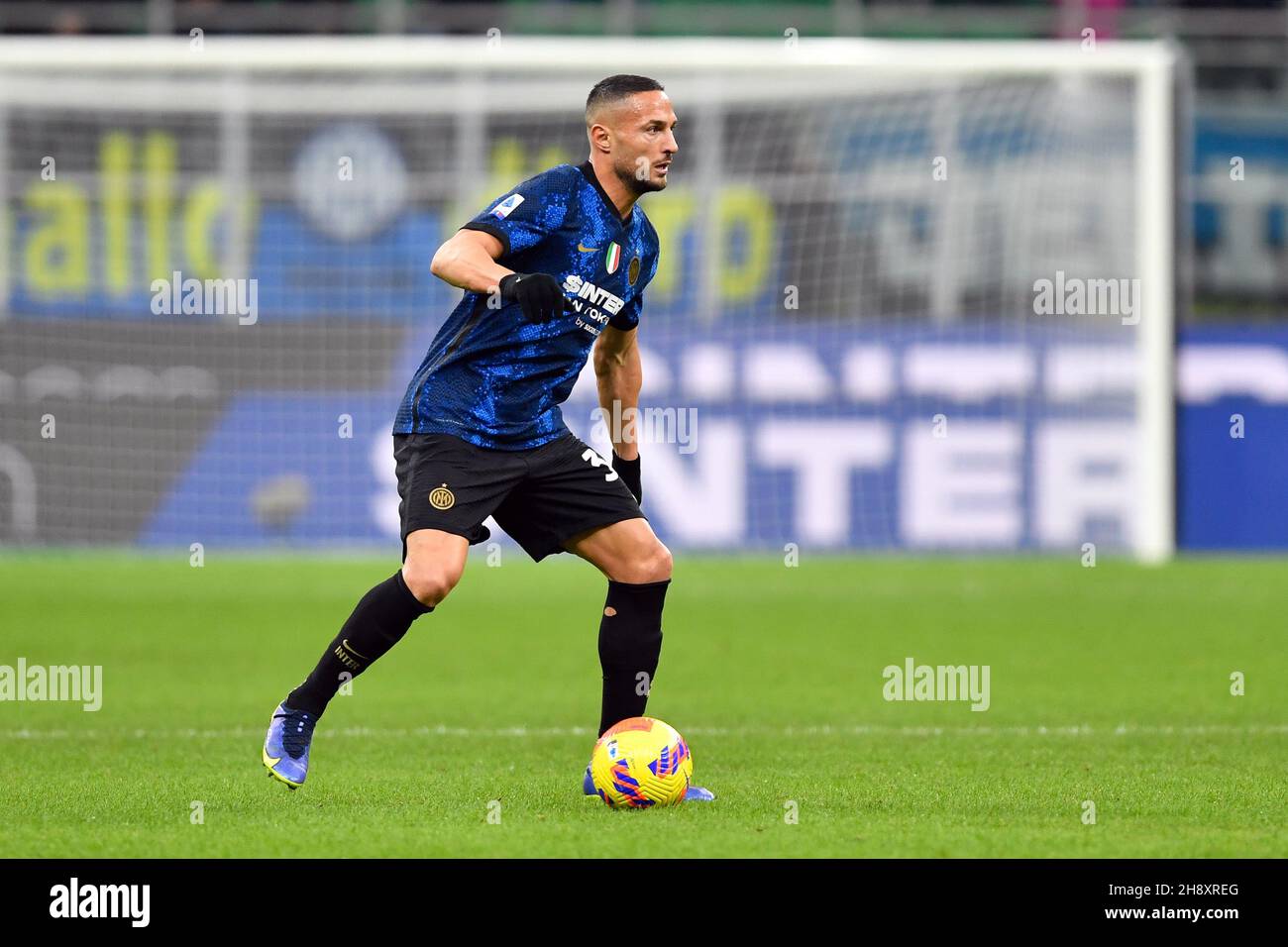 Milano, Italy. 01st Dec, 2021. Danilo D'Ambrosio (33) of Inter seen ...