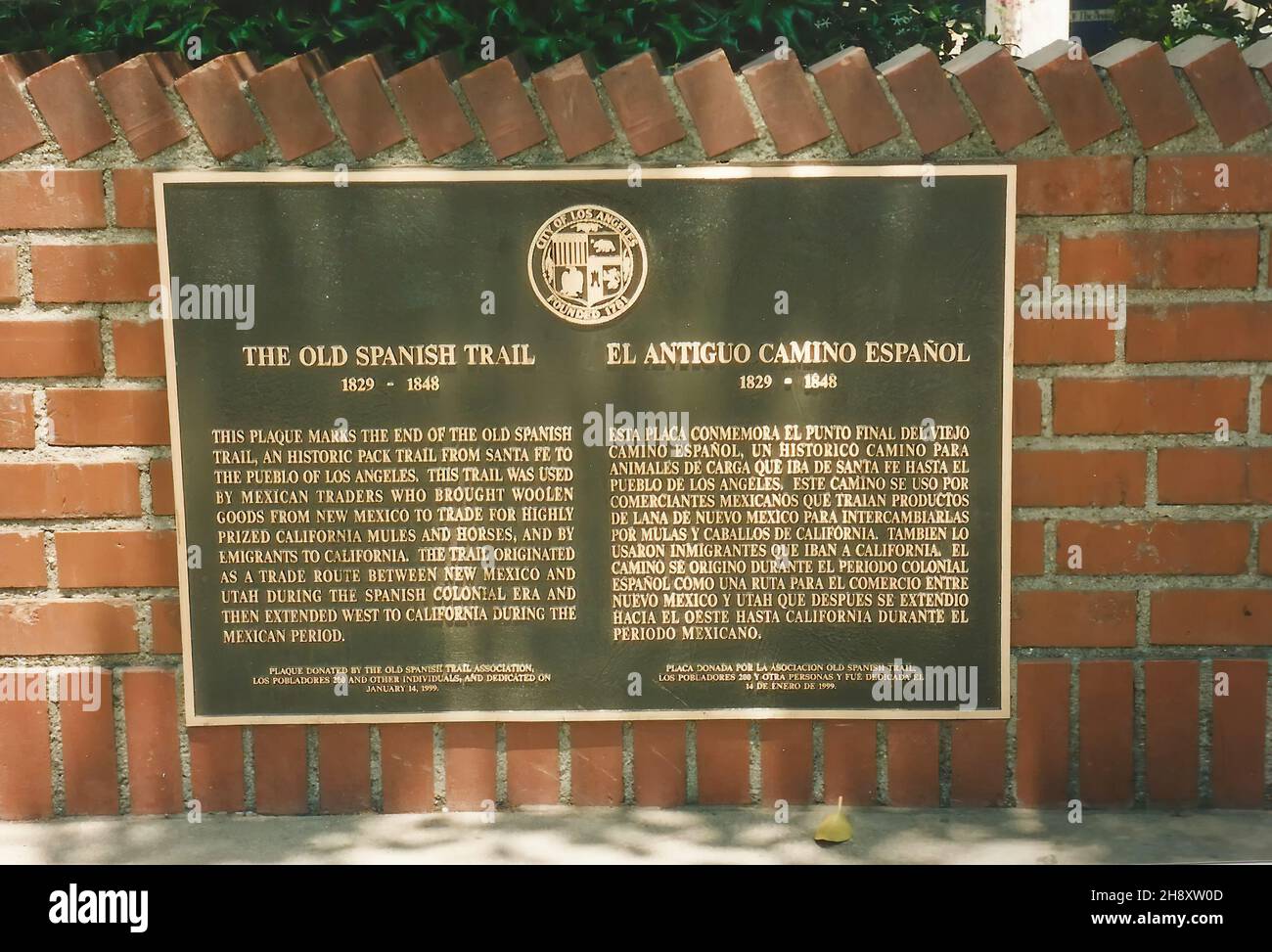 This historic area of Olvera Street in downtown Los Angeles, California ...