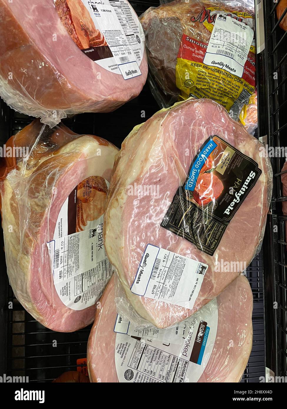 Cold store for raw ham hi-res stock photography and images - Alamy