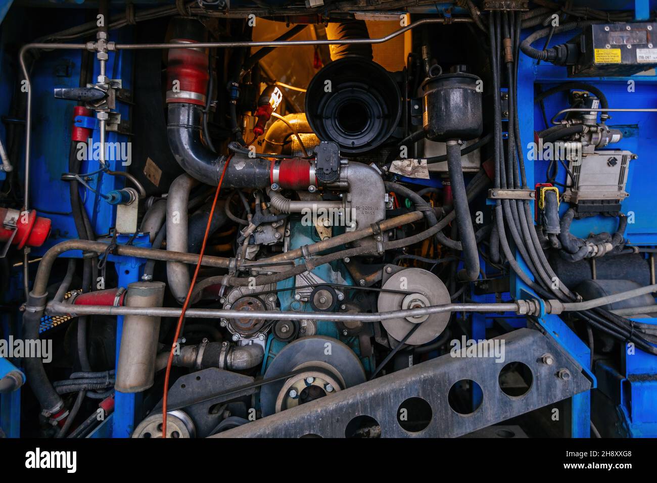 Repairing diesel engine hi-res stock photography and images - Alamy