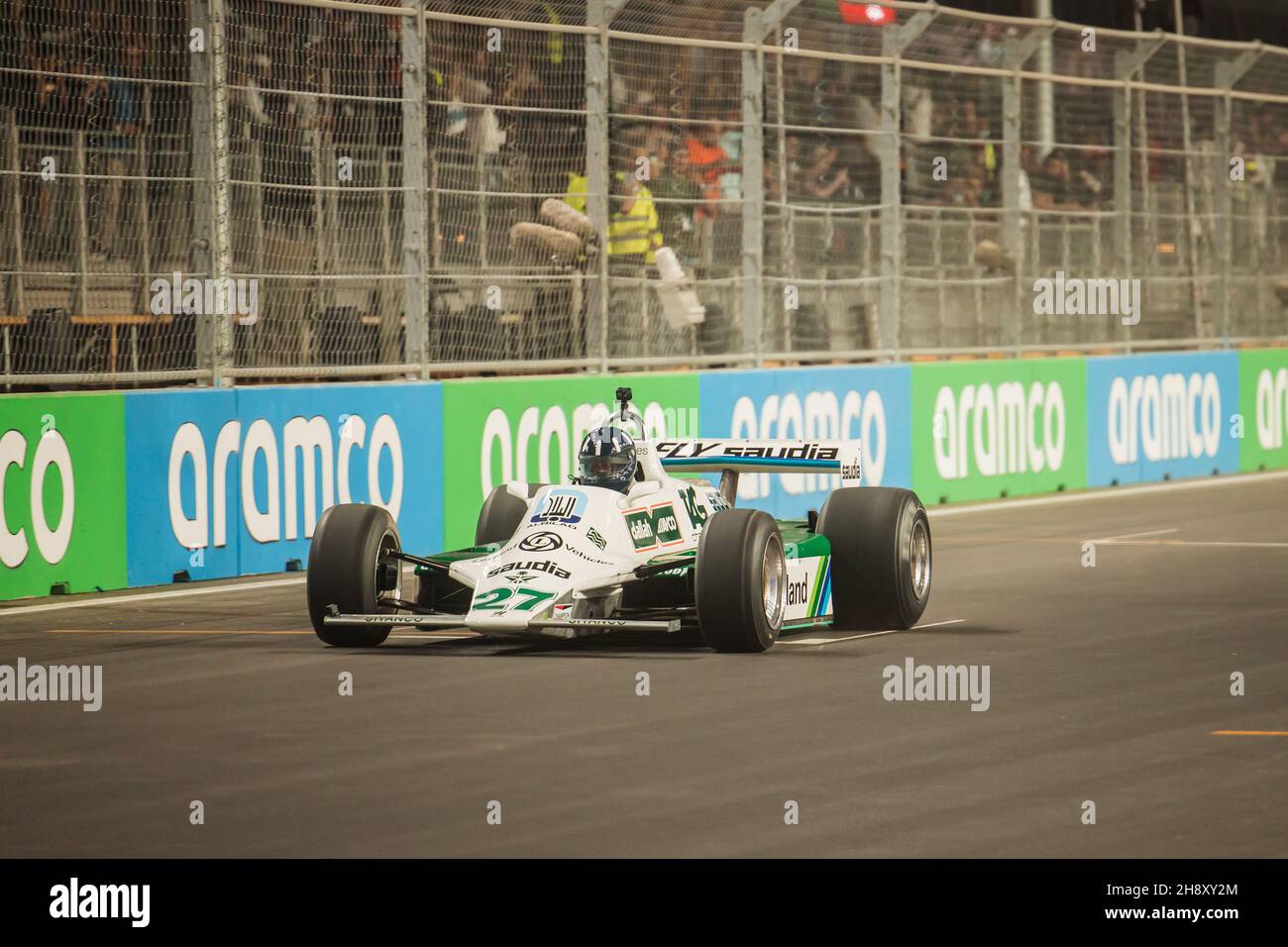 The Williams FW07C. Saudi Arabian Grand Prix, Thursday 2nd December ...