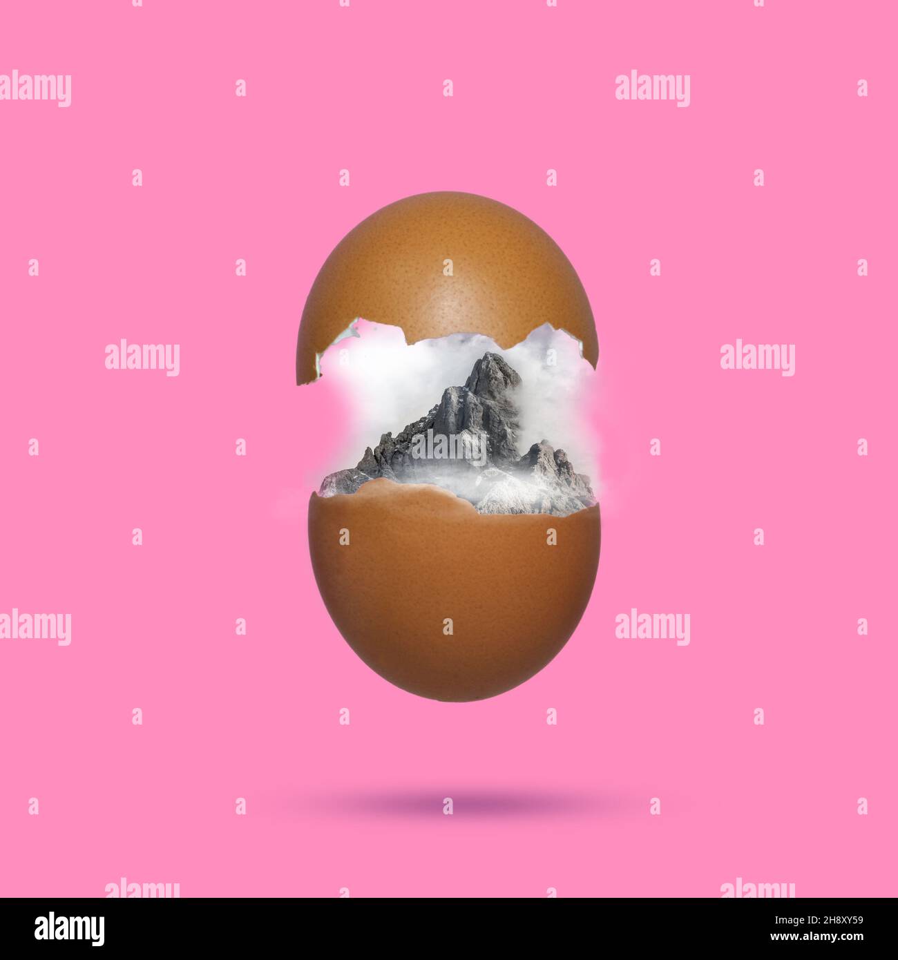 Inside egg hi-res stock photography and images - Alamy