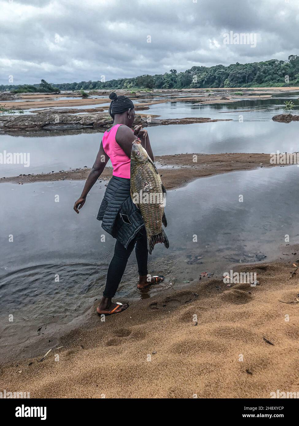 DRC is a large country, its river, the Congo River is a nourishing ...