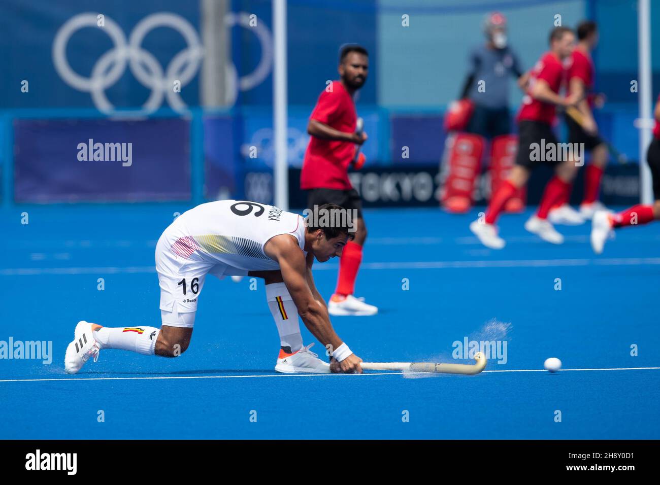 Tokyo, Japan. 29th July, 2021. Alexander Hendrickx (16) of Belgium ...
