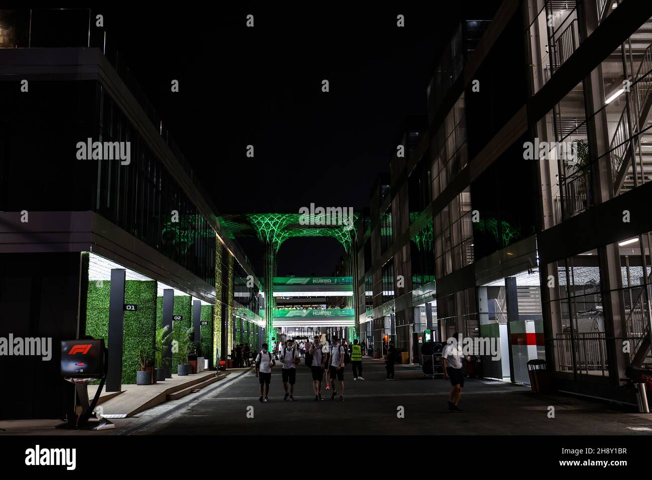 Paddock atmosphere. 02.12.2021. Formula 1 World Championship, Rd 21 ...