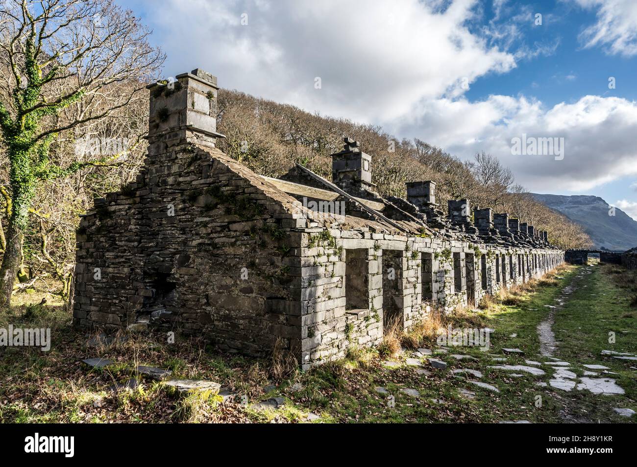 These are what used to be the Anglesey Barracks miners cottages at the ...