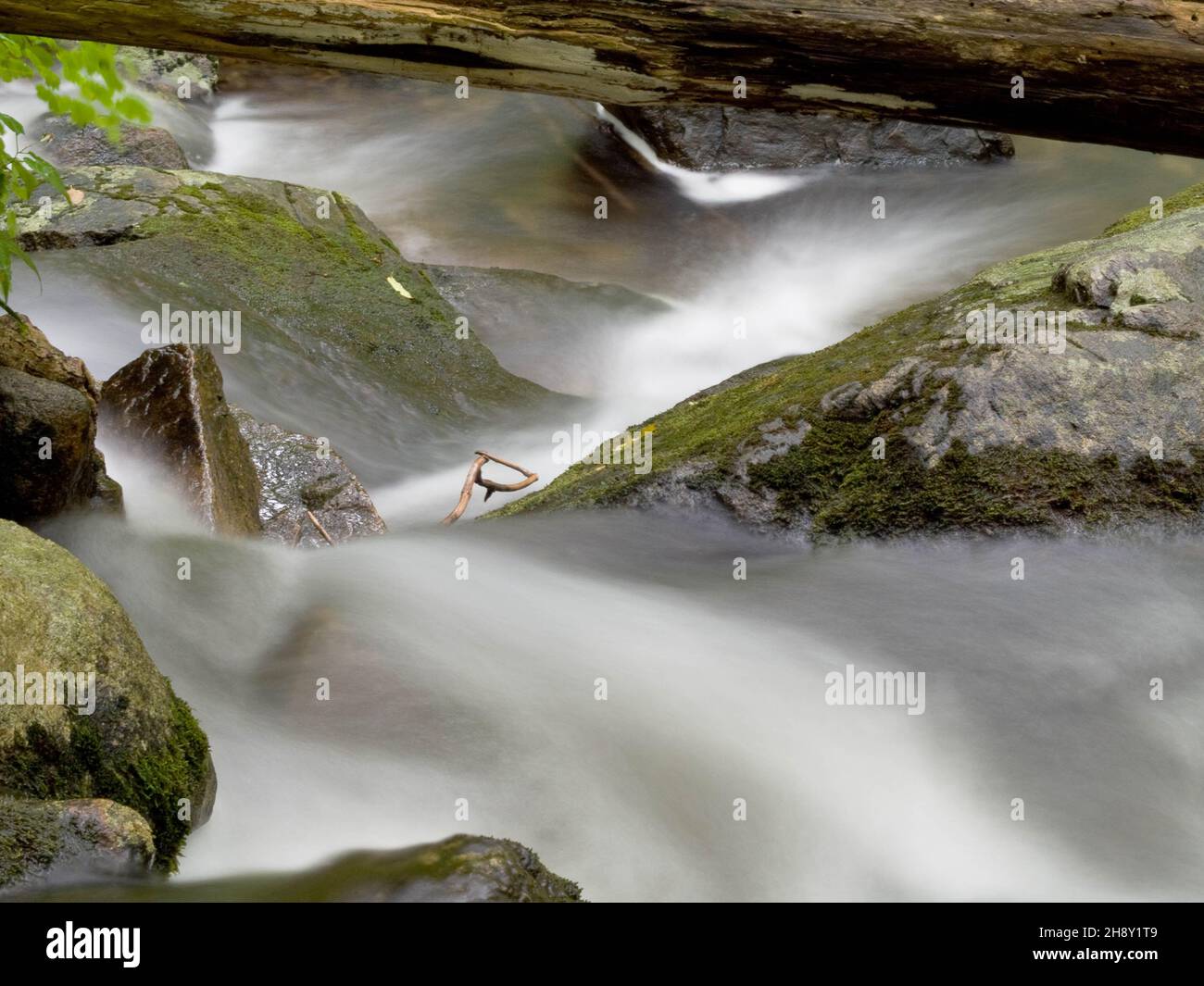 Slow motion water cascade rushing hi-res stock photography and images ...
