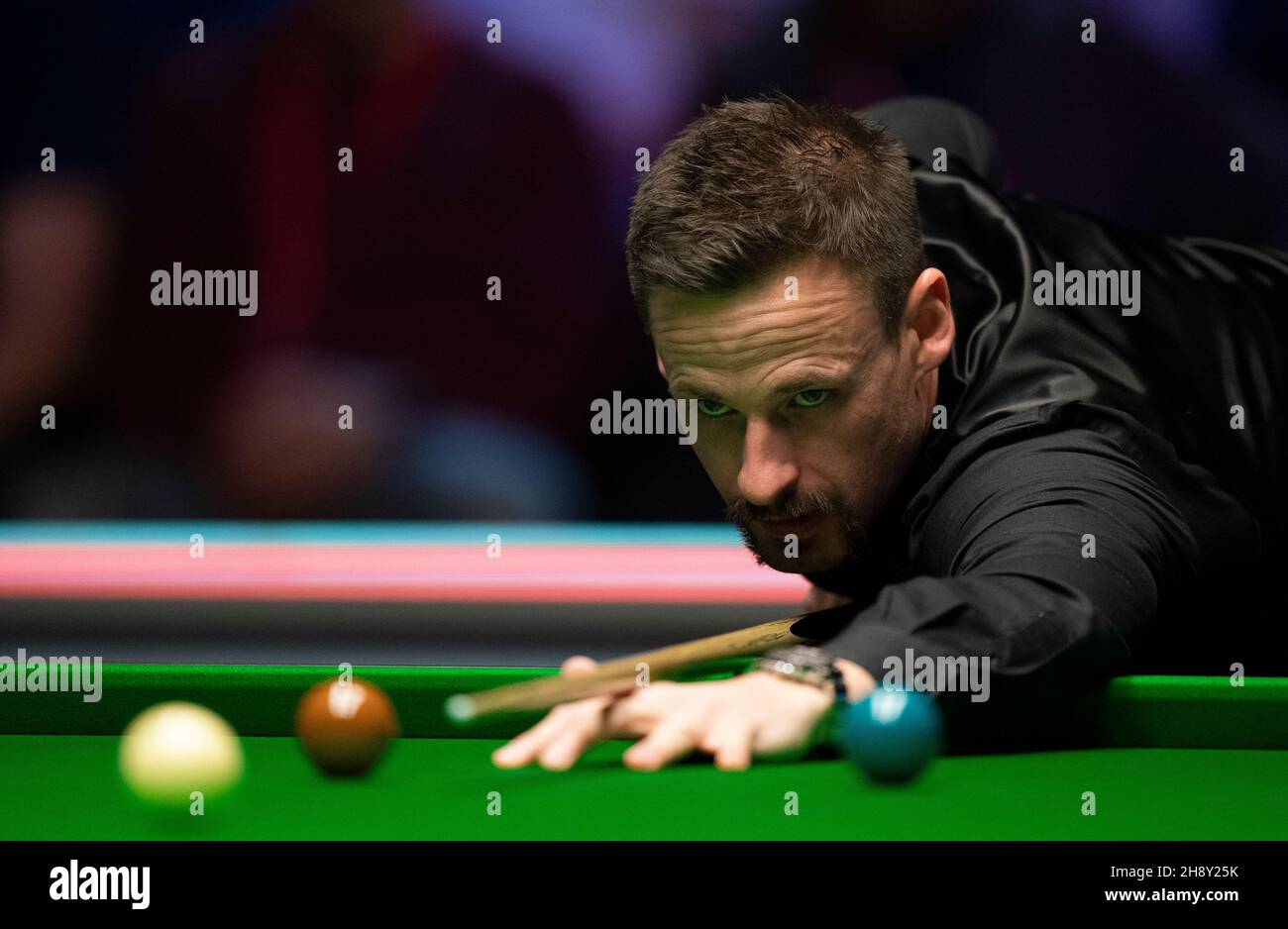 David Gilbert during his match against Andy Hicks during day ten of the ...