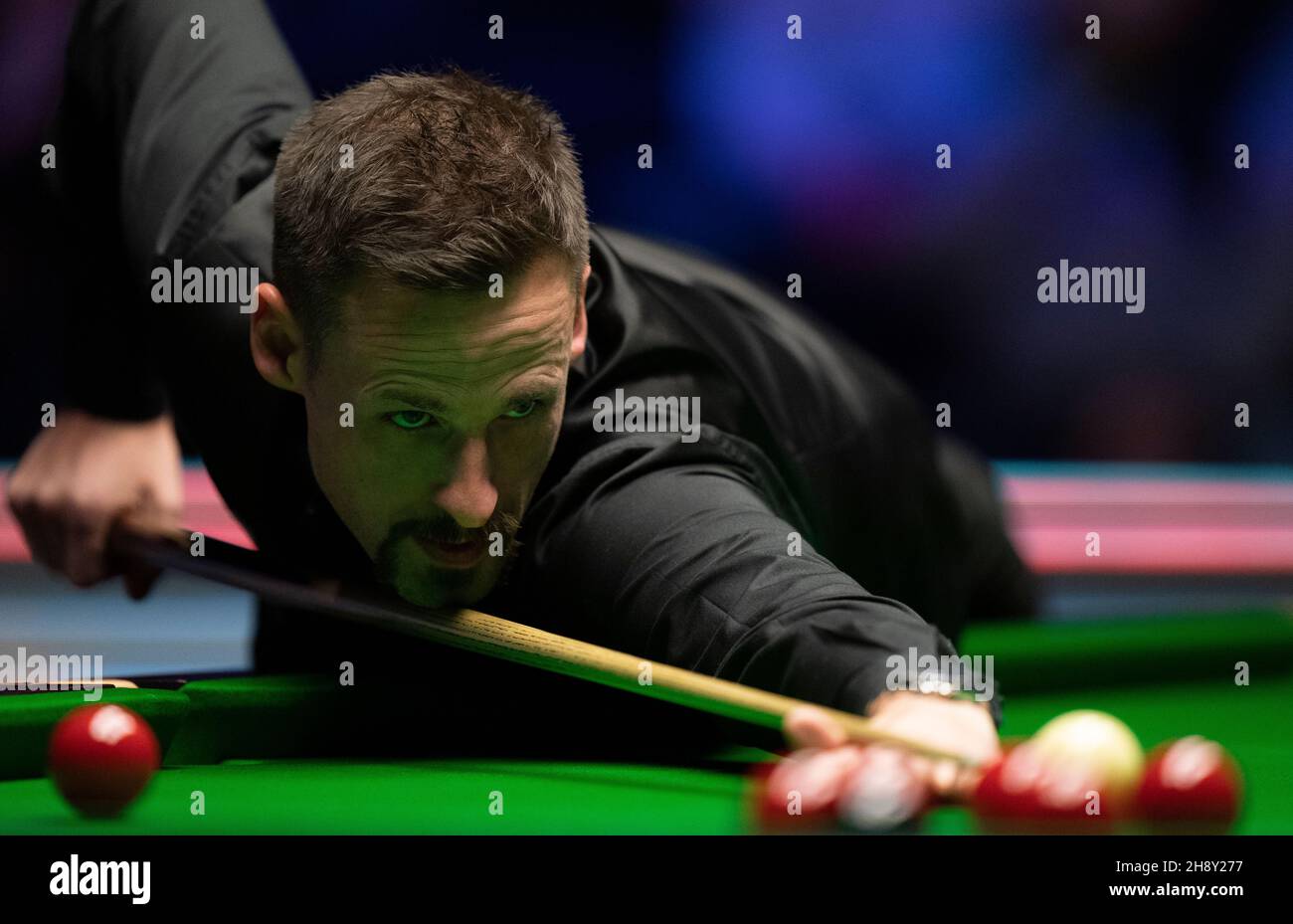 David Gilbert during his match against Andy Hicks during day ten of the ...