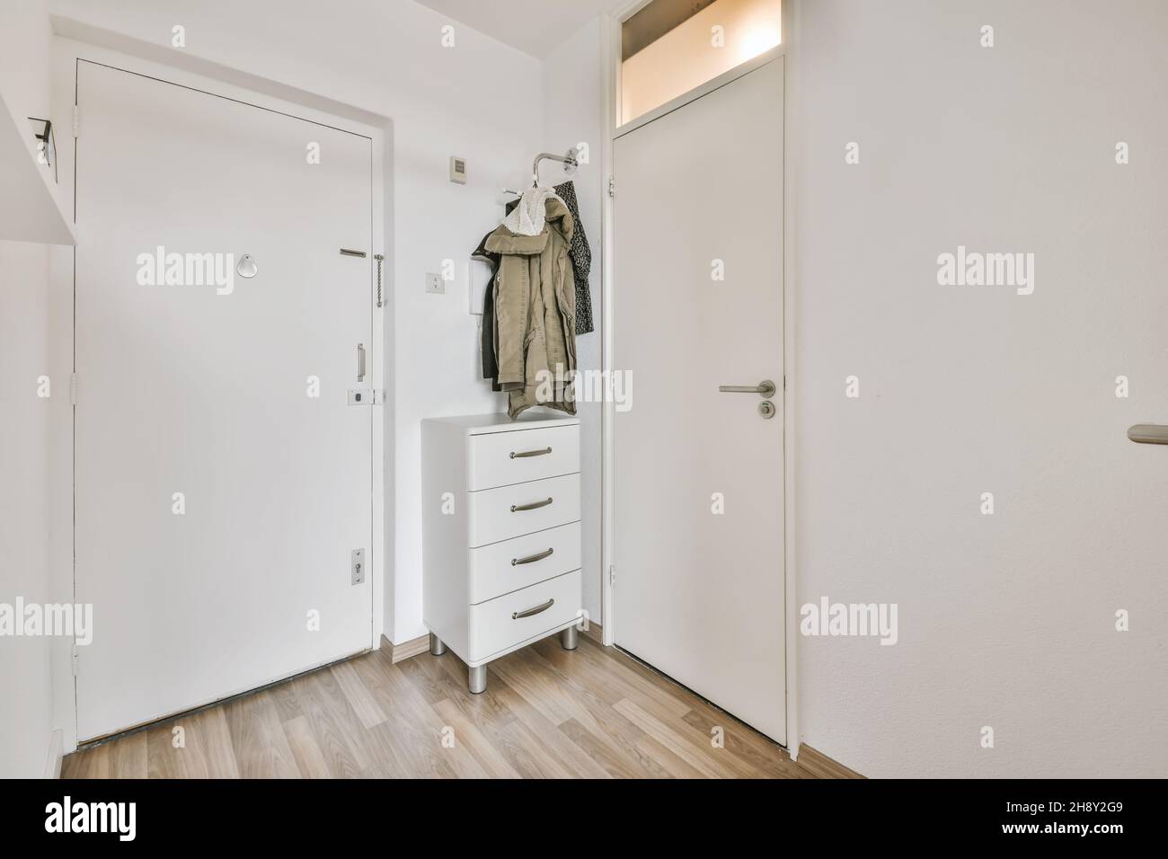 Bright interior design of hallway in a luxury house Stock Photo - Alamy