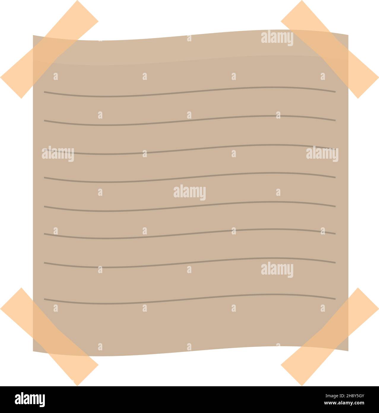 torn paper with adhesive tape Stock Vector Image & Art - Alamy