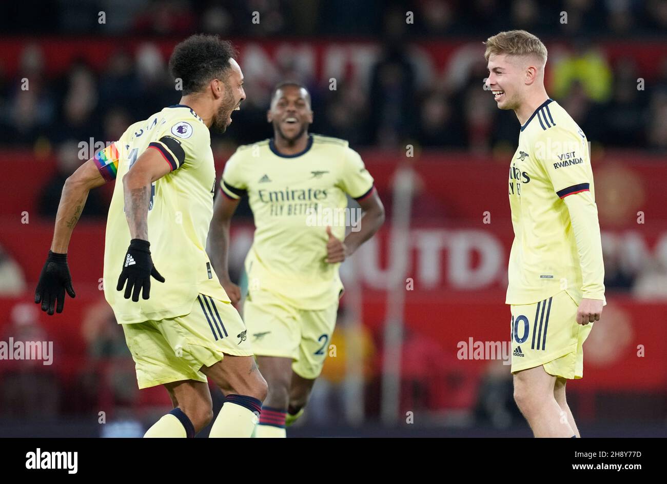 Emile smith rowe old trafford hi-res stock photography and images - Alamy