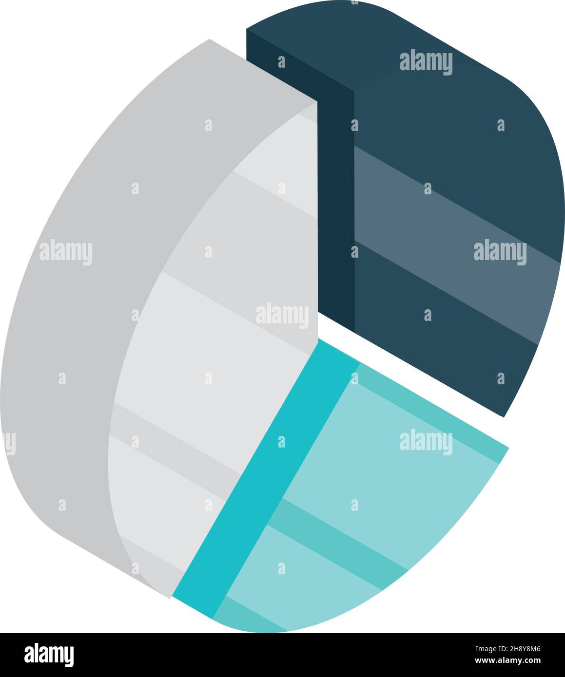 finance chart round Stock Vector Image & Art - Alamy