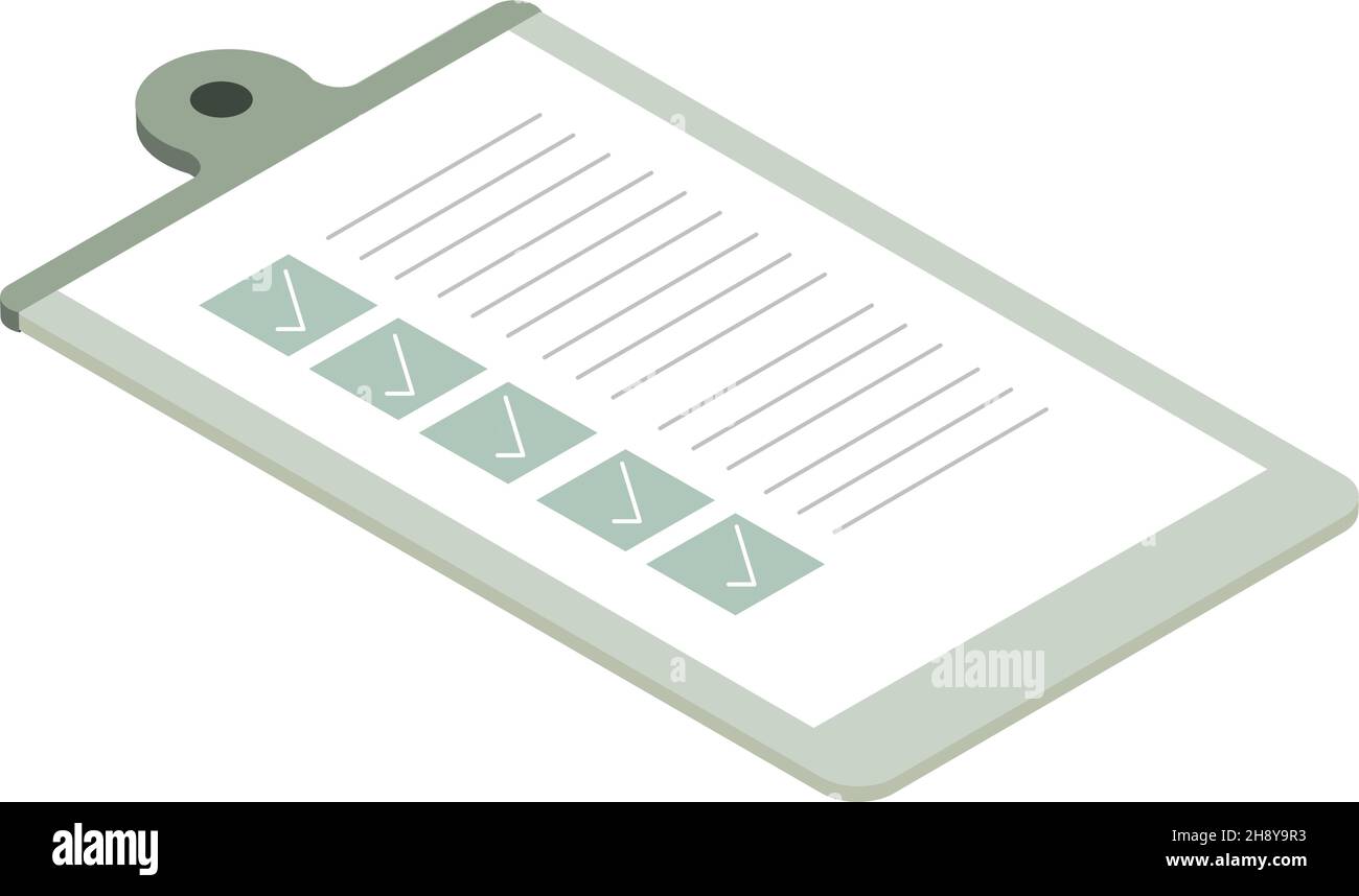 check mark list Stock Vector Image & Art - Alamy