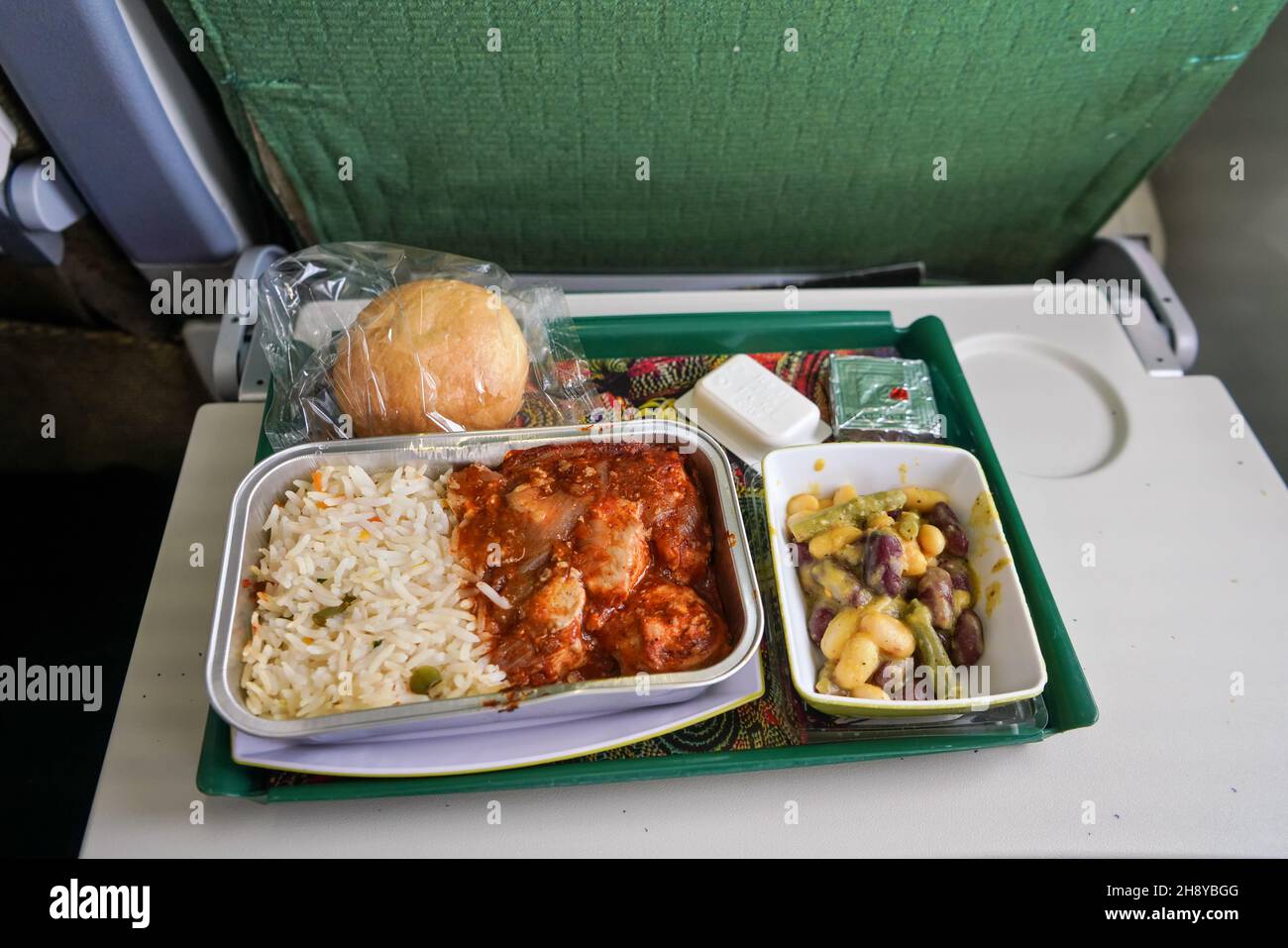 Airplane food tray hi-res stock photography and images - Alamy