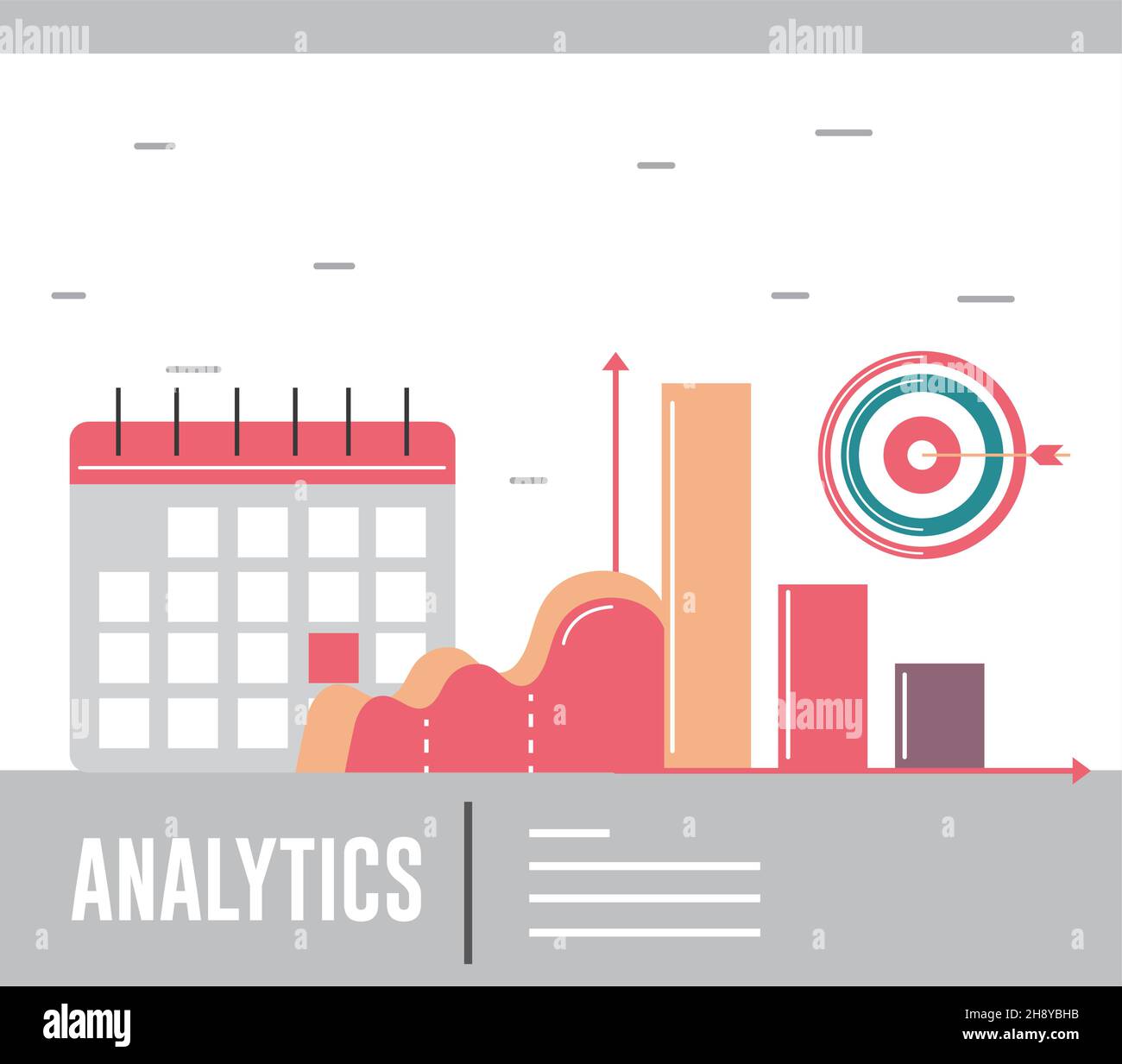 analyze data chart Stock Vector Image & Art - Alamy