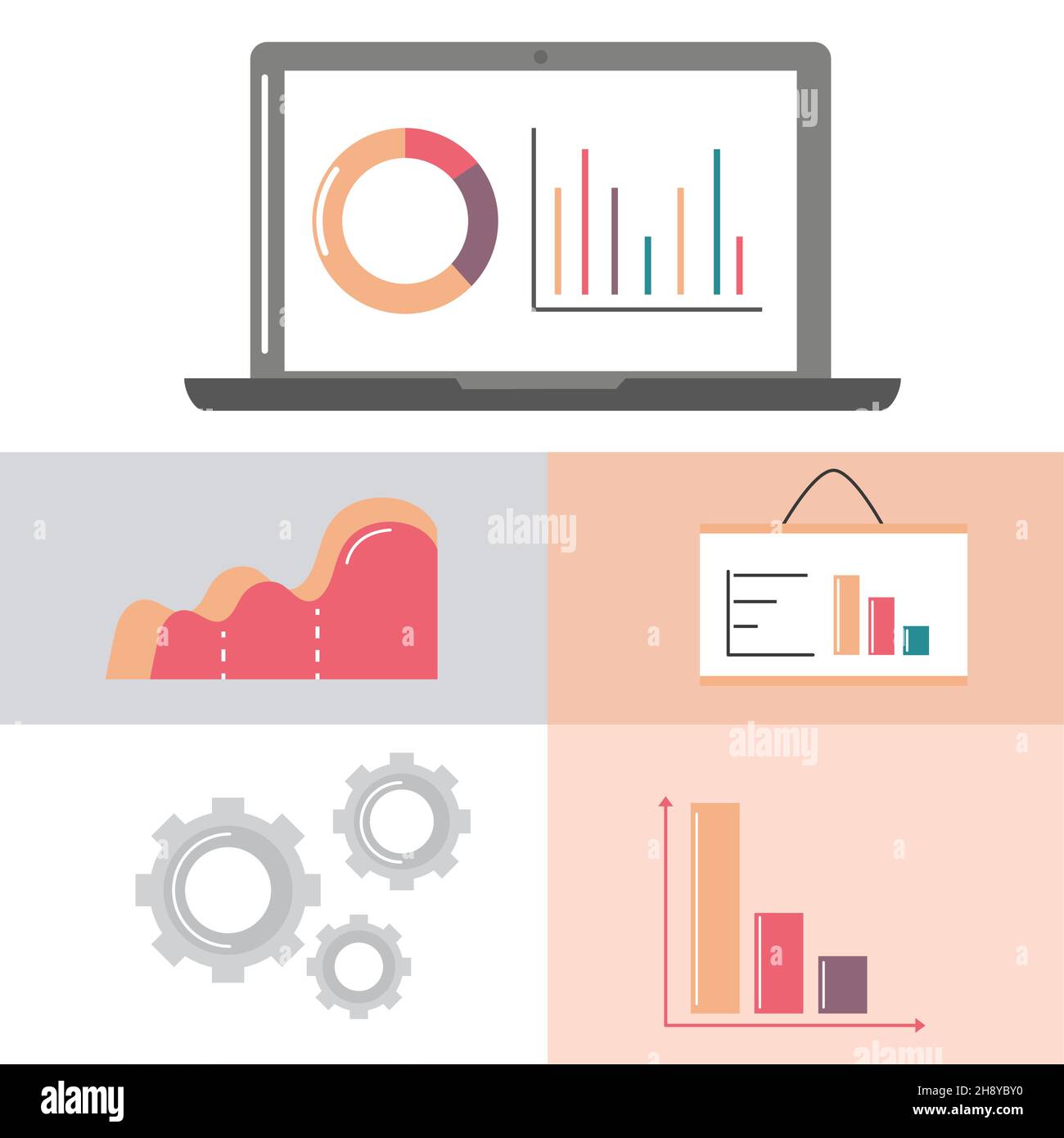 set business analysis graph Stock Vector Image & Art - Alamy
