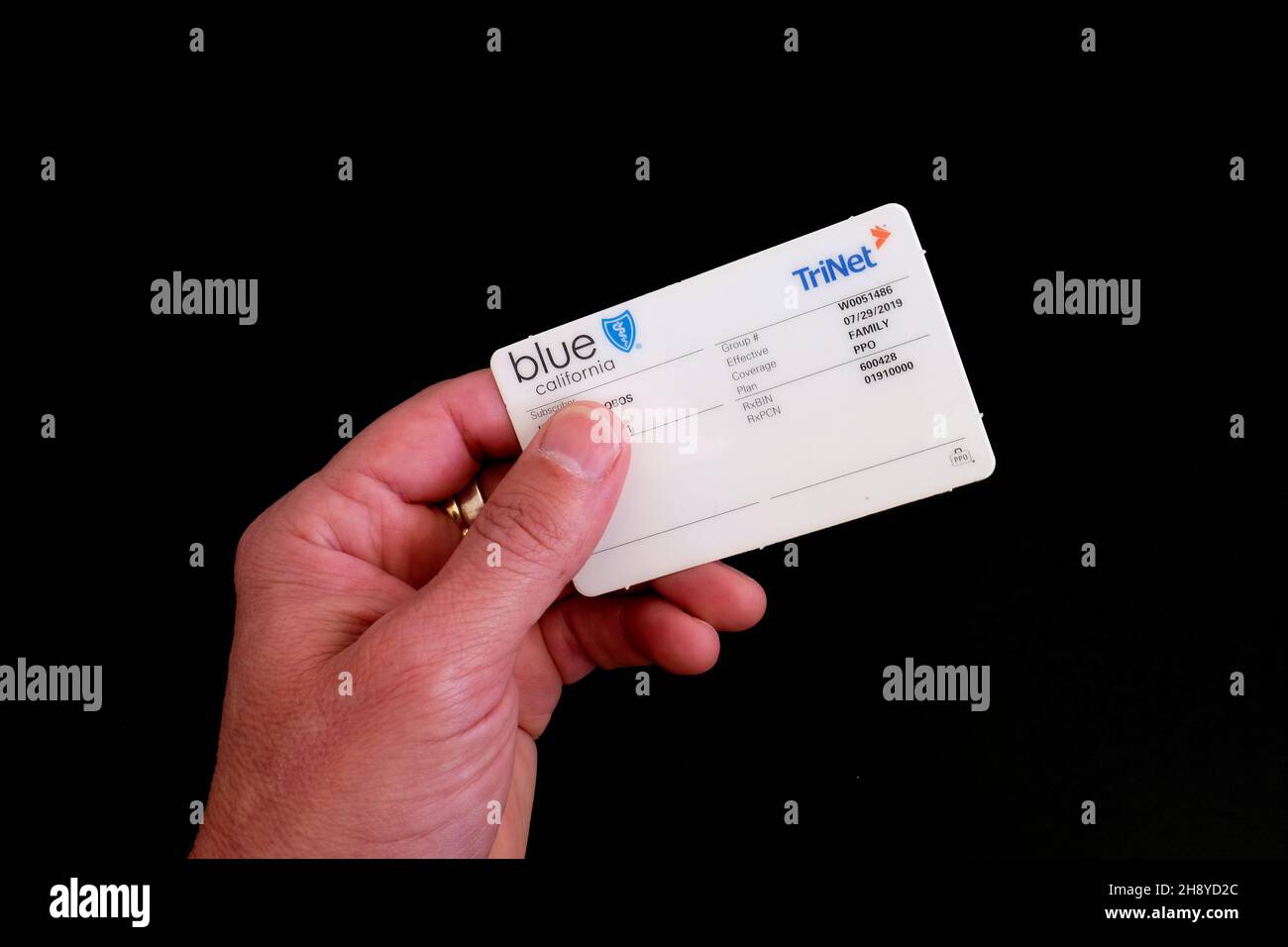 Health insurance card usa hi-res stock photography and images - Alamy