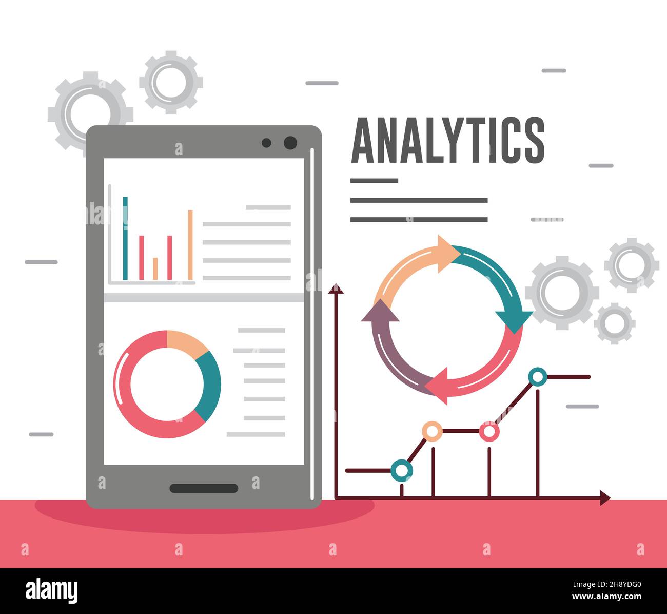 web analytic information Stock Vector Image & Art - Alamy