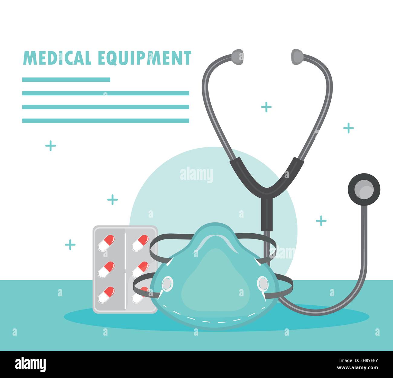 medical equipment poster Stock Vector Image & Art - Alamy