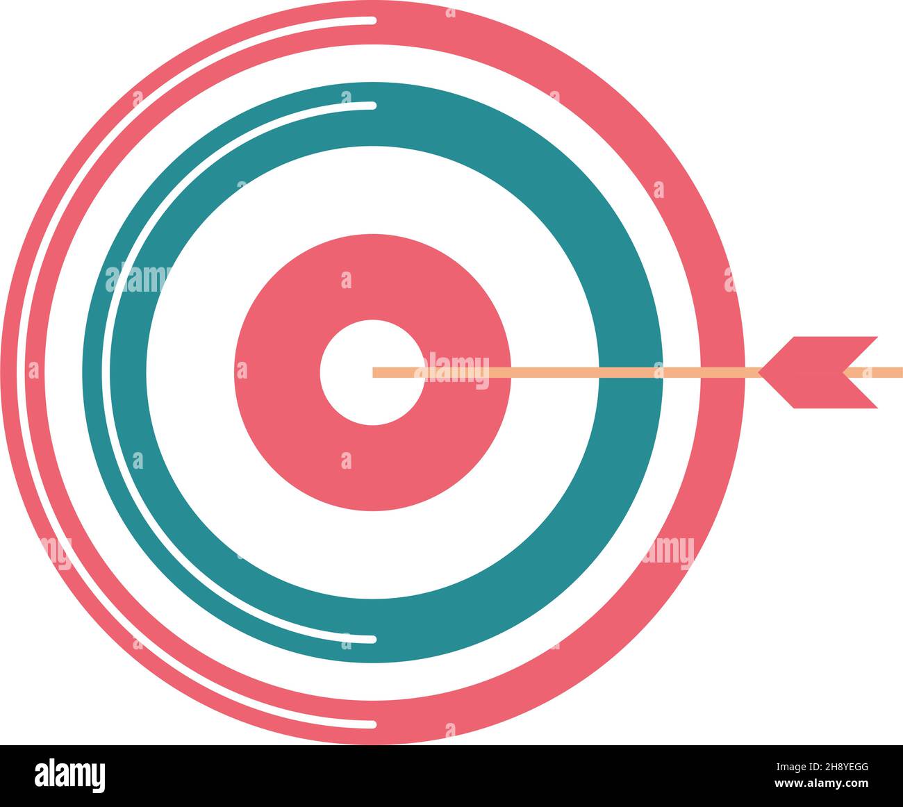 target and arrow Stock Vector Image & Art - Alamy