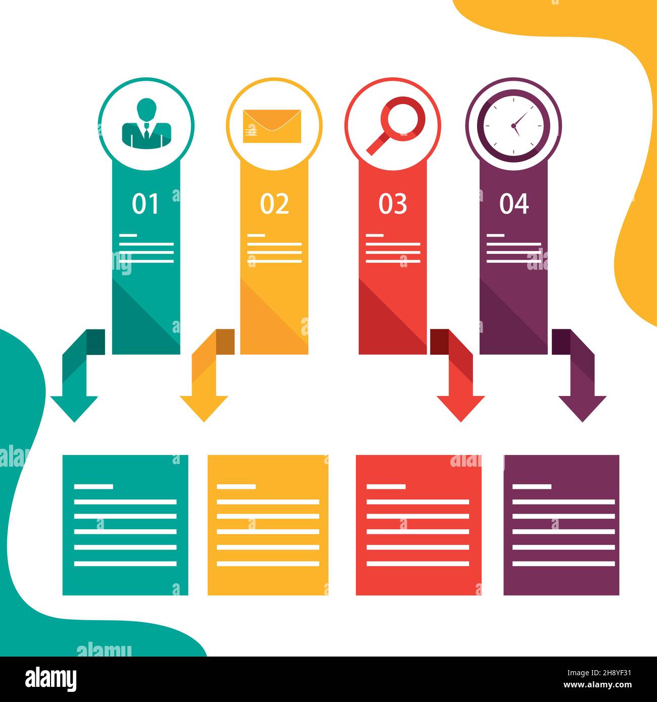 infographic business optimization Stock Vector Image & Art - Alamy