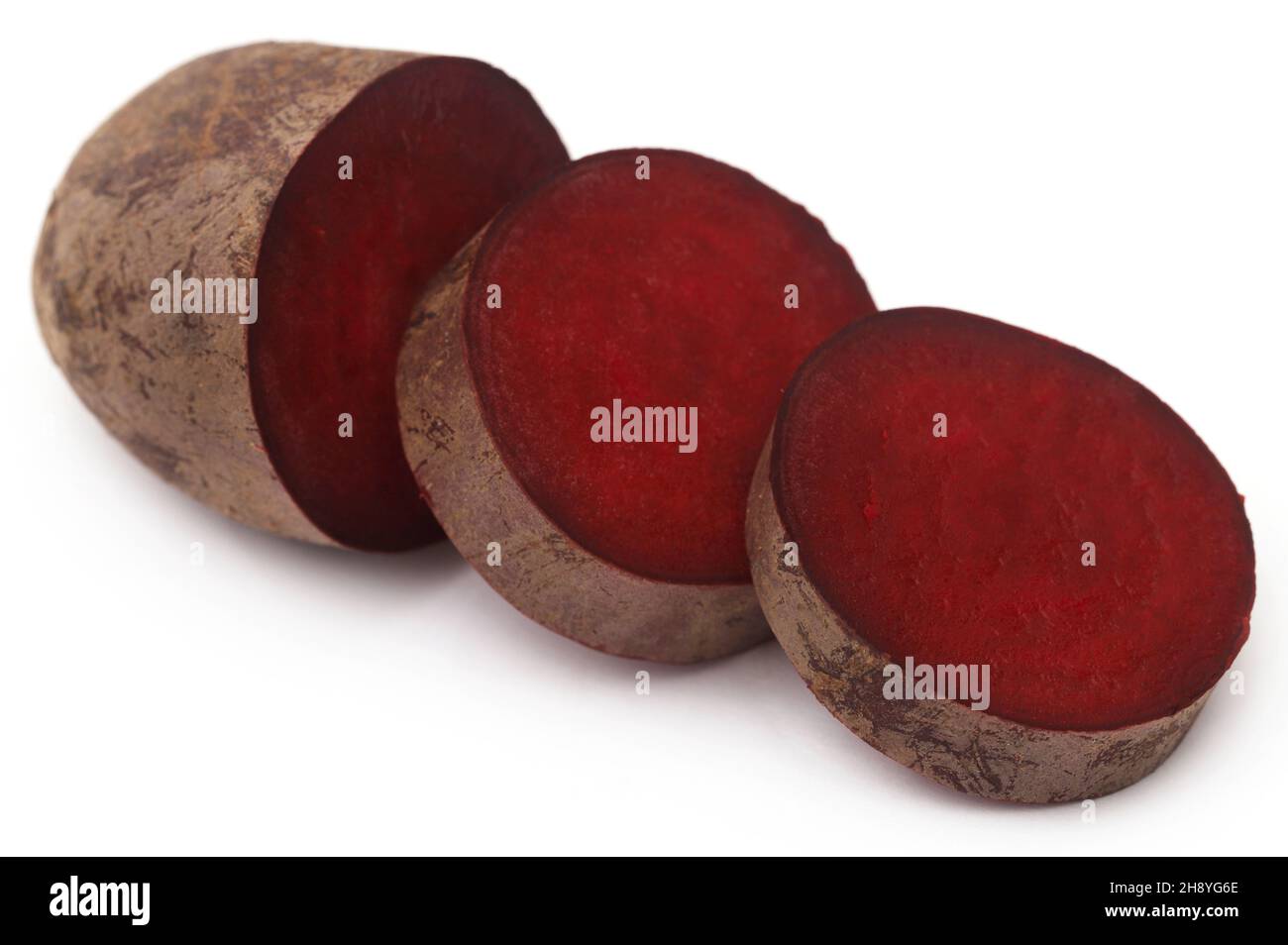 Beetroot isolated over white background Stock Photo - Alamy