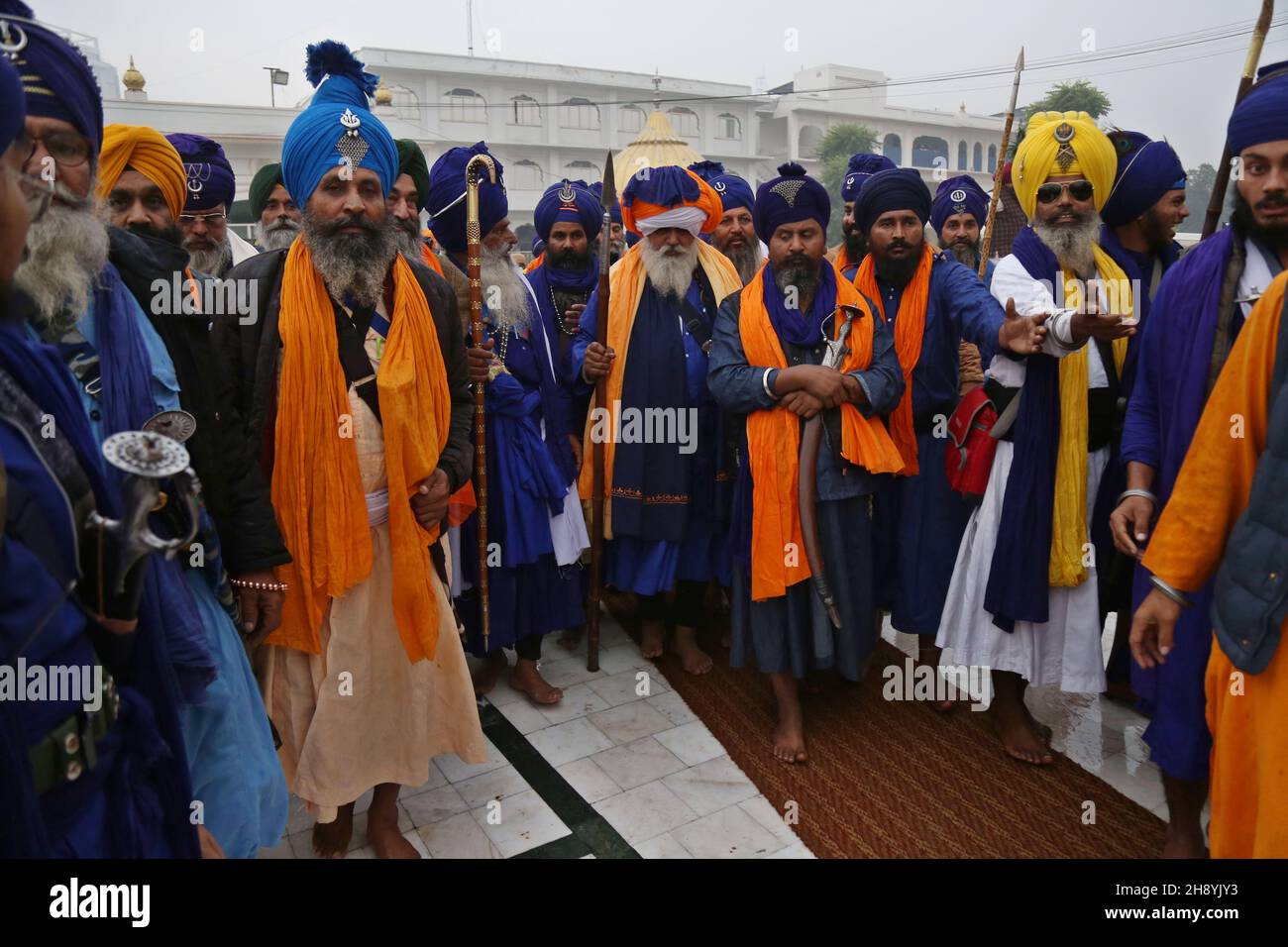 Nihang sikhs hi-res stock photography and images - Alamy
