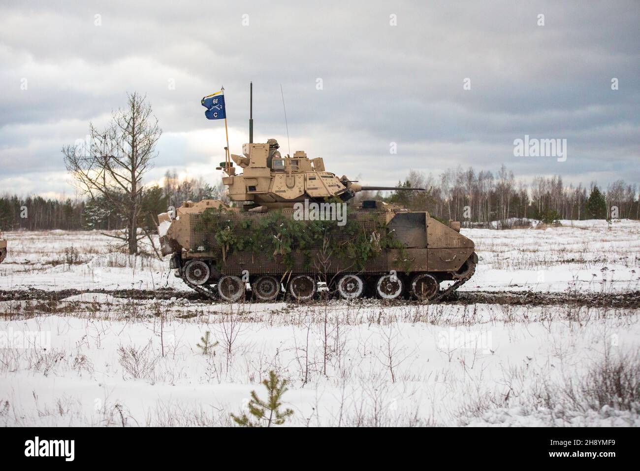 Soldiers with 3rd Battalion, 66th Armored Regiment “Burt’s Knights ...