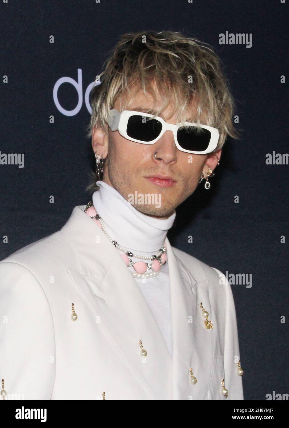 New York, NY, USA. 2nd Dec, 2021. Colson Baker aka Machine Gun Kelly at ...