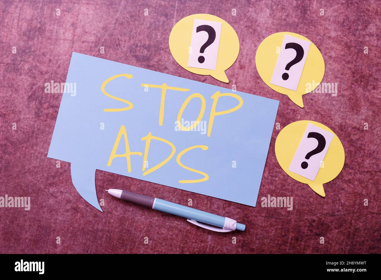 Inspiration showing sign Stop Ads. Internet Concept program that will ...